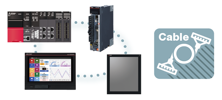 Time and wire saving devices ｜ FAgoods ｜ Mitsubishi Electric Engineering